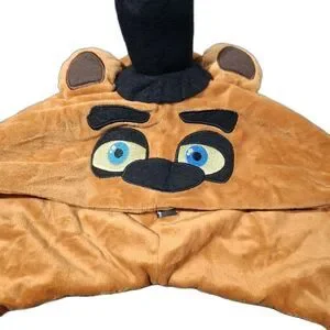 Spencer Gifts | Accessories | Fnaf Freddy Fazbear Plush Hood Scarf ...